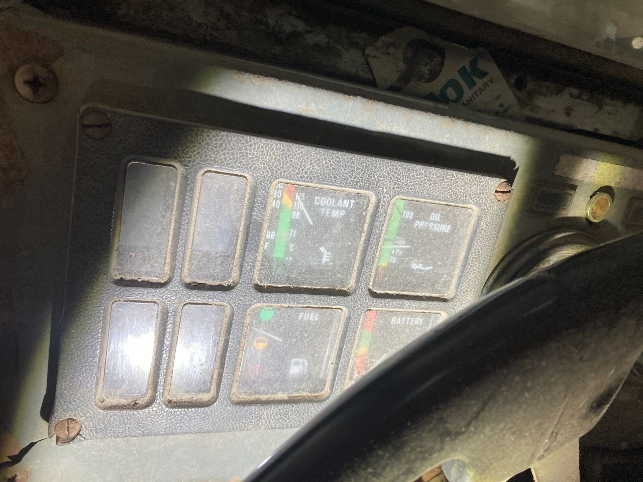 Crane Carrier TRUCK Dash Panel for Sale