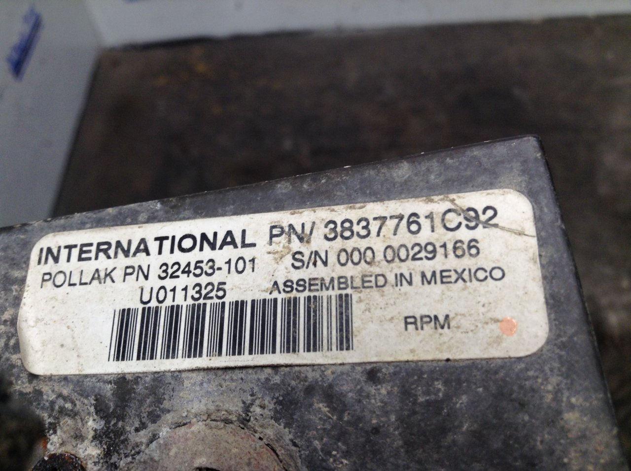 3837761C92 | International TERRASTAR Electrical, Misc. Parts for Sale