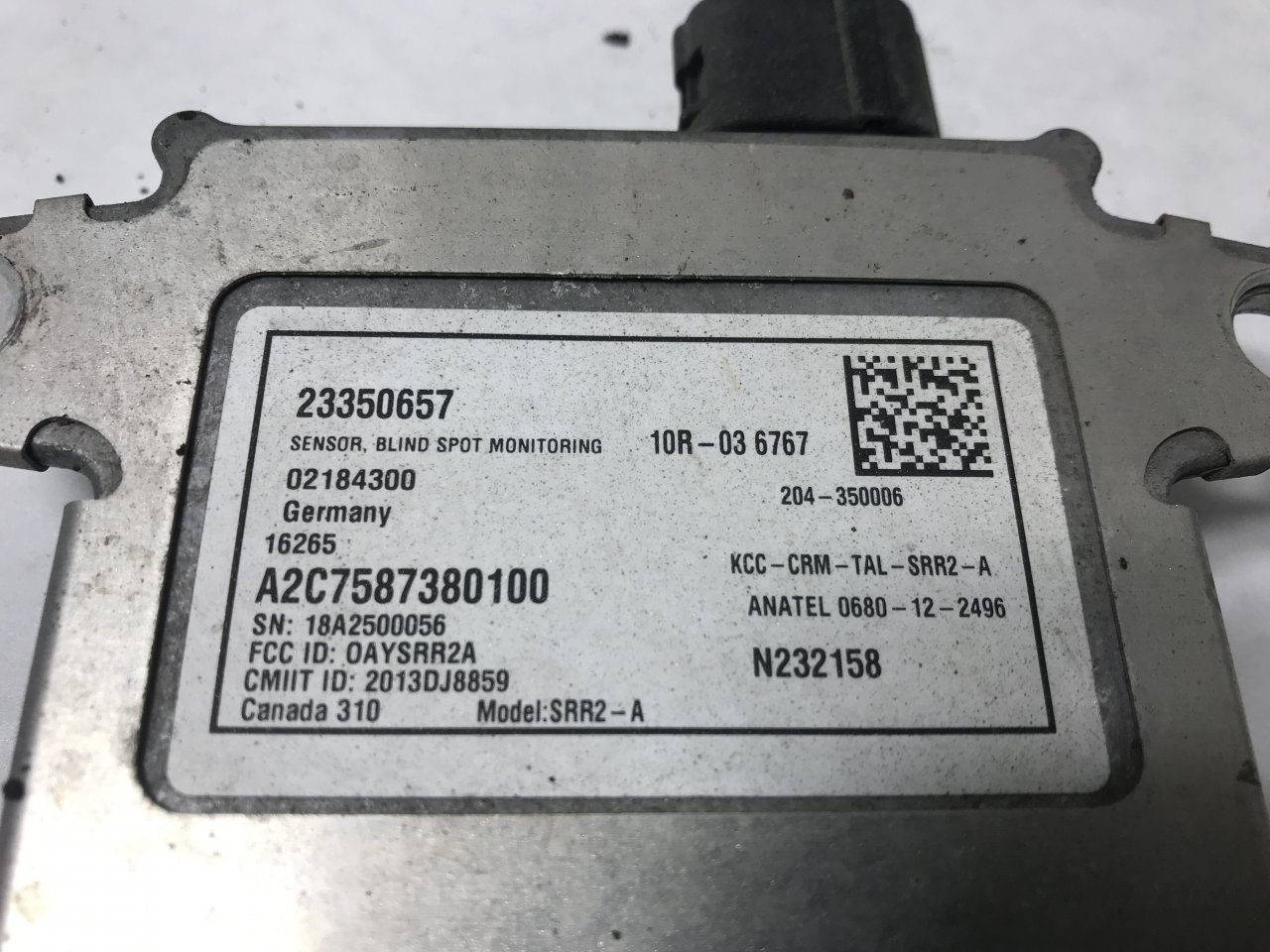 23350657 | Volvo VNL Collision Advoidance for Sale