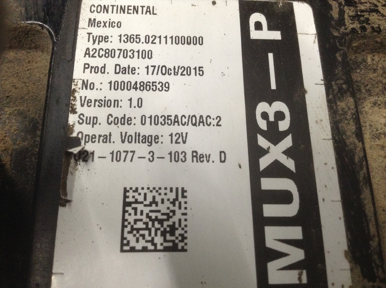 A2C80703100 | Peterbilt 389 Electronic Chassis Control Modules for Sale