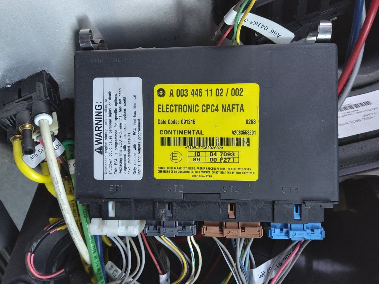 A 003 446 11 02 / 002 | Freightliner CASCADIA Electronic Chassis ...