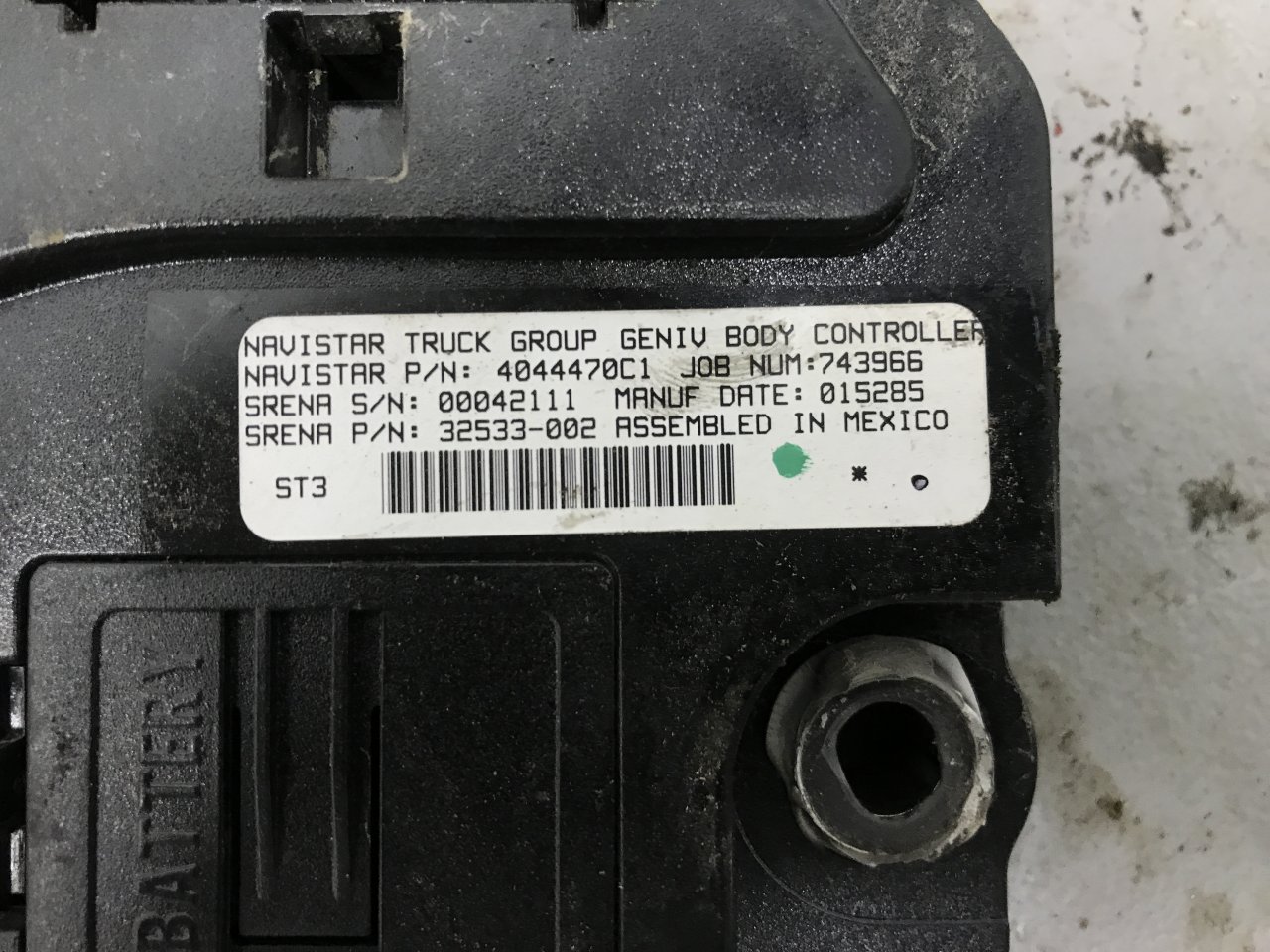 32533-002 | International DURASTAR (4300) Electronic Chassis Control Module
