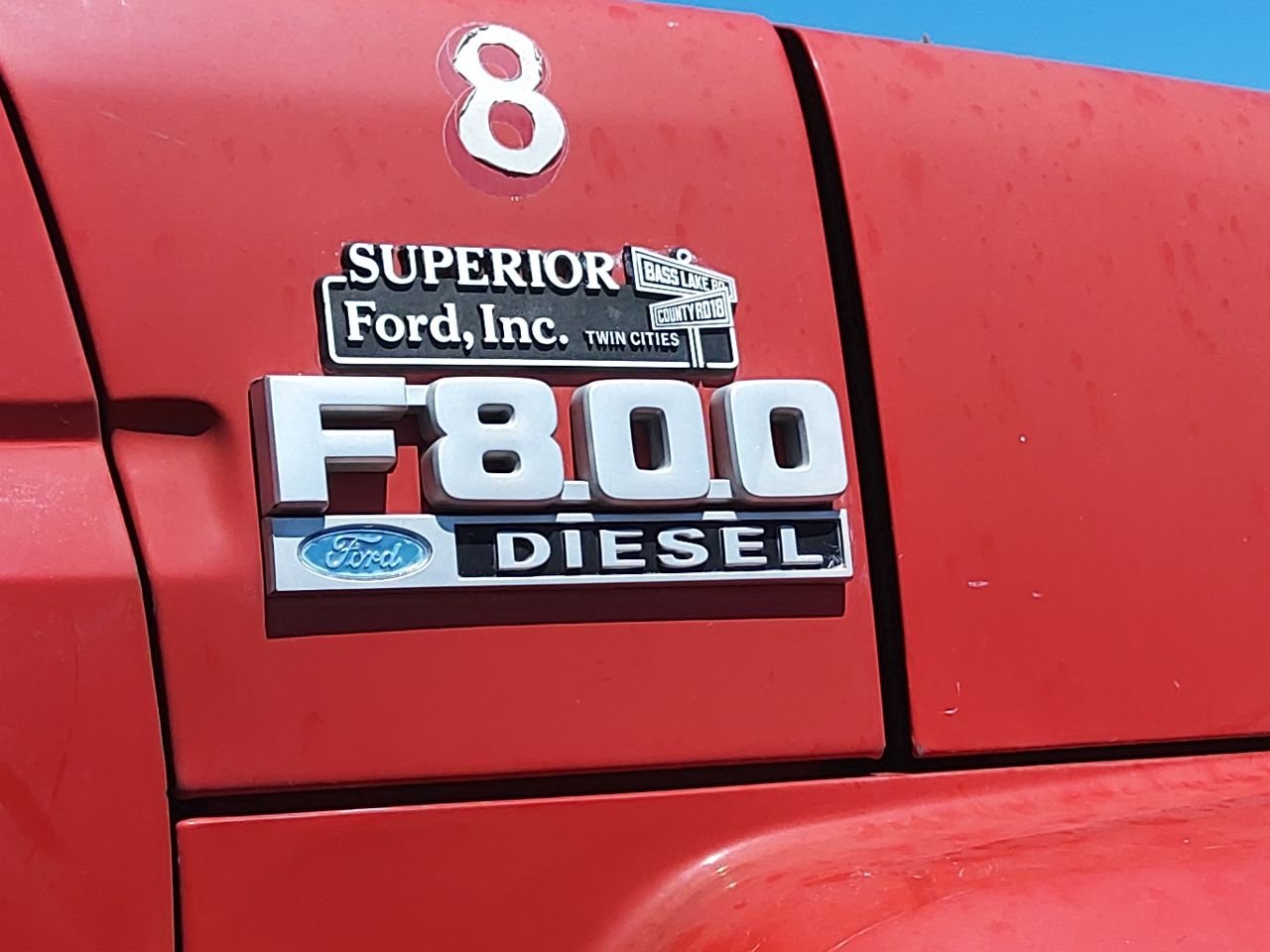 Ford F800 Emblem for Sale