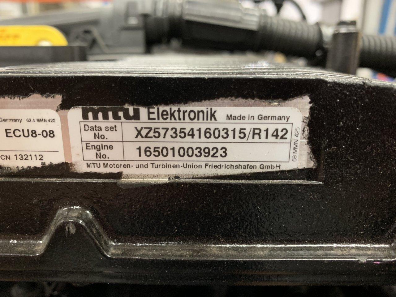 MTU 12V1600 Engine Assembly for Sale