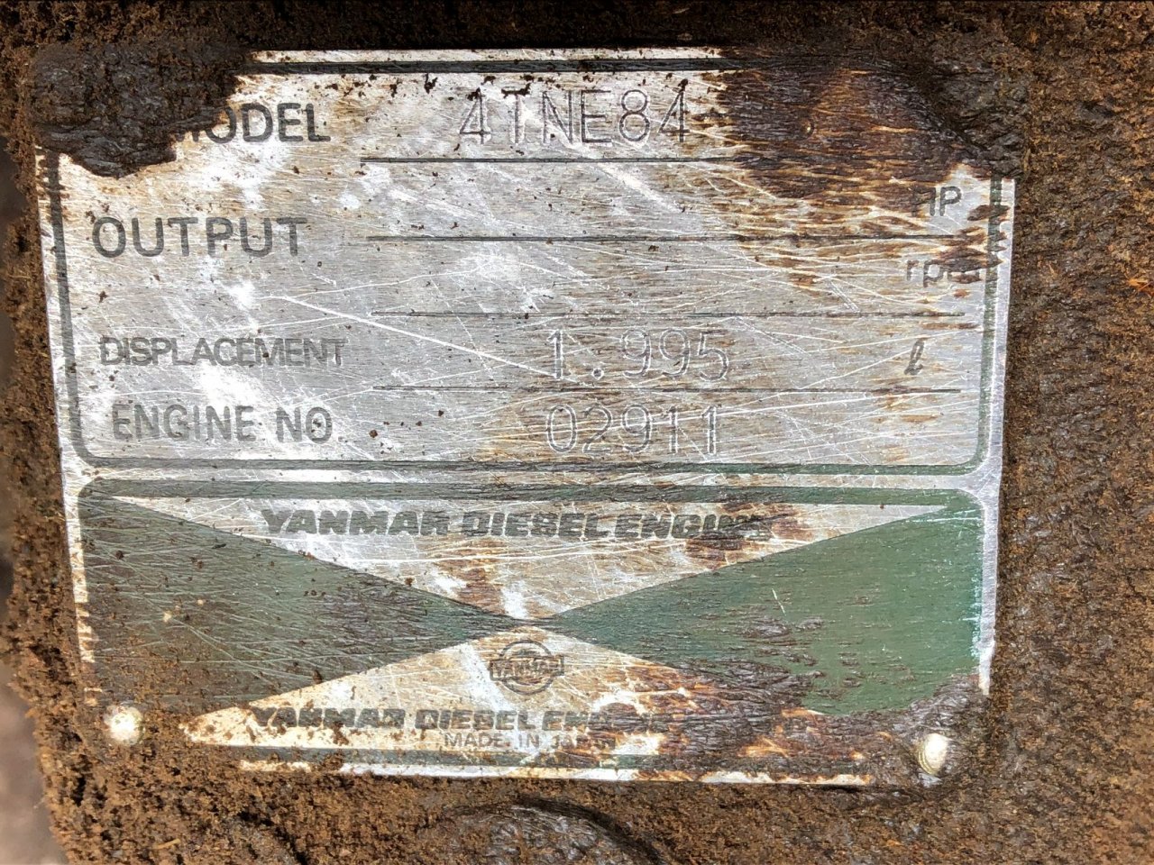 Yanmar 4TNE84 Engine Assembly for Sale