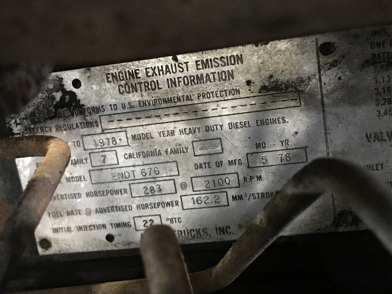 Mack 676 Engine Assembly for Sale