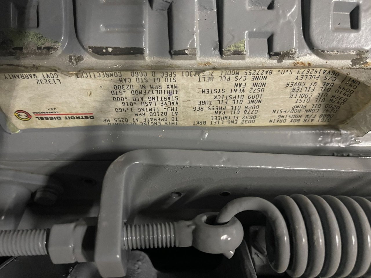 Detroit 6V71 Engine Assembly for Sale