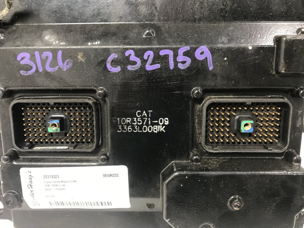 10R3571-09 | CAT 3126 ECM | Engine Control Module for Sale