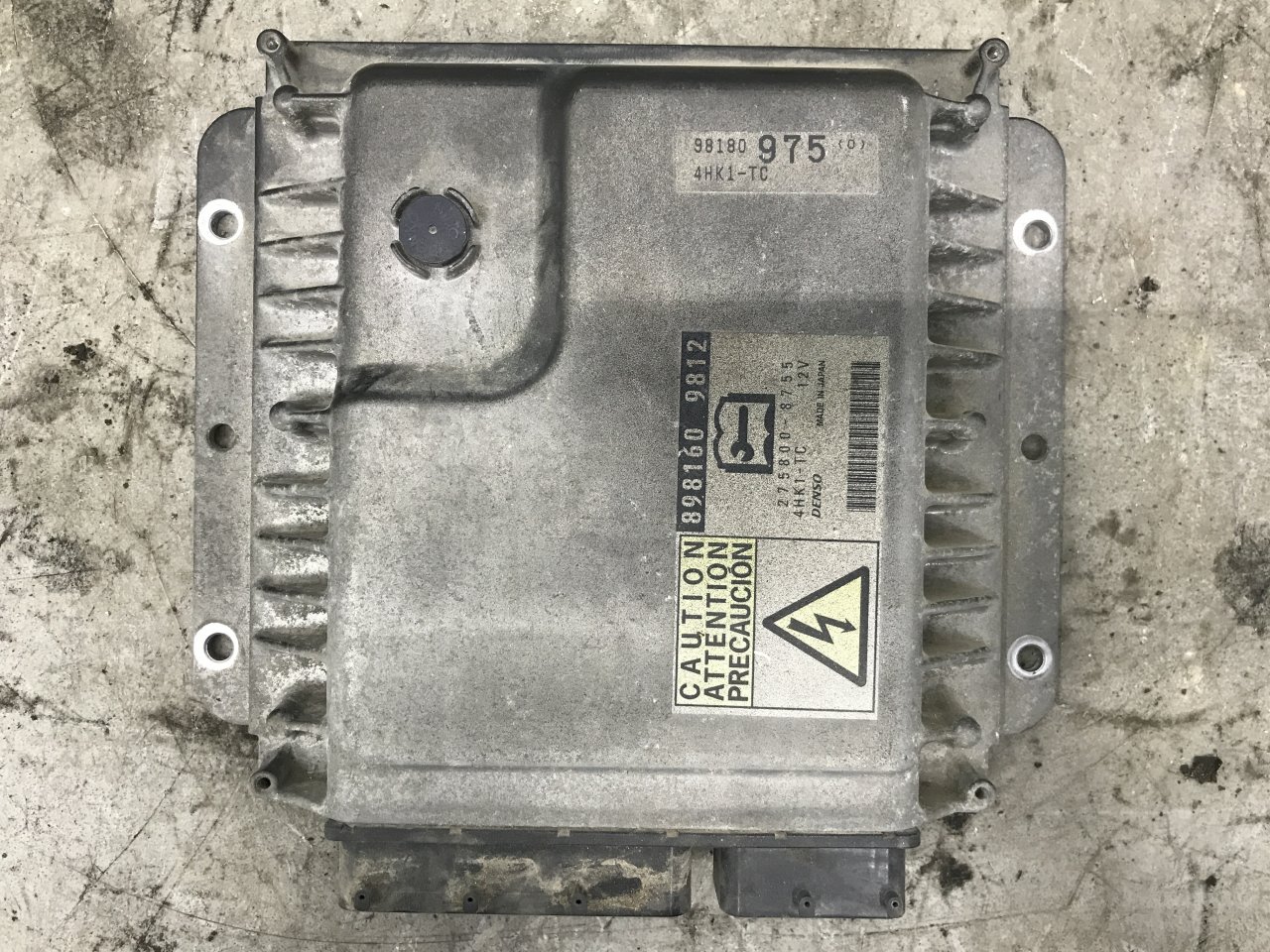 8981609812 | Isuzu 4HK1T ECM | Engine Control Module for Sale