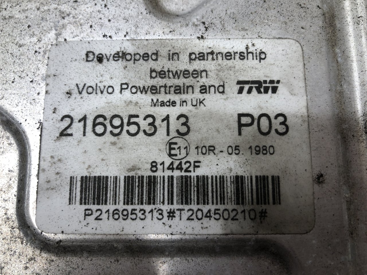21695313 | Volvo D16 ECM | Engine Control Module for Sale