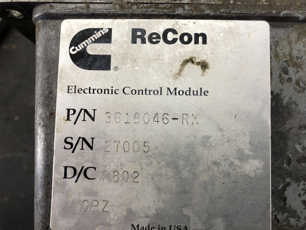 3618046 | Cummins L10 ECM | Engine Control Module for Sale