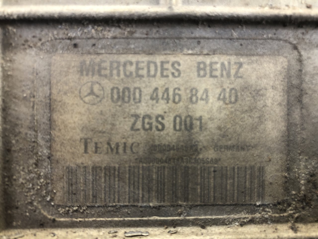 0004468440 | Mercedes MBE4000 ECM | Engine Control Module for Sale