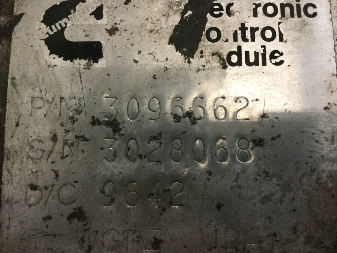 3096662 | Cummins N14 CELECT Control Module (ECM) for Sale