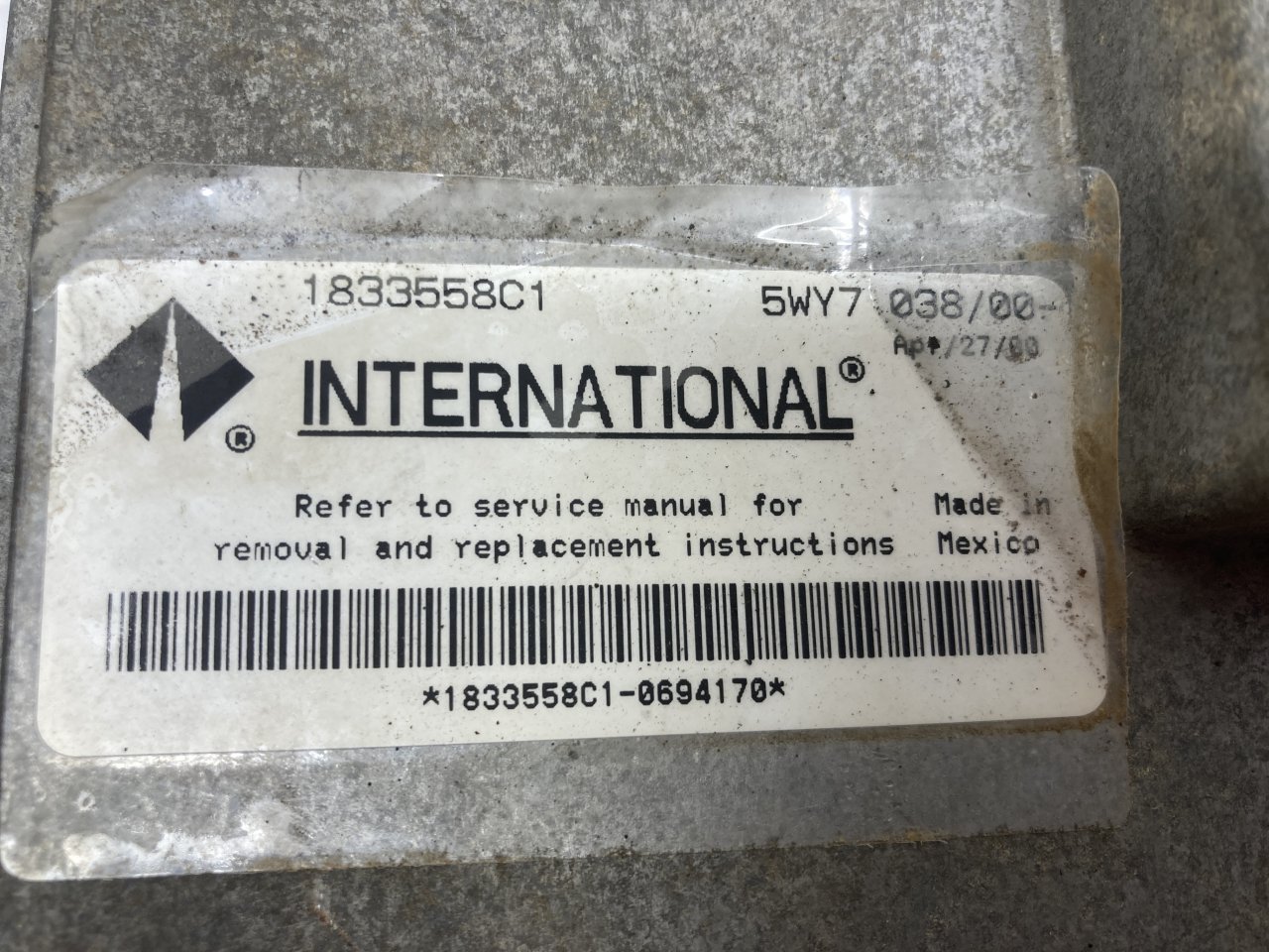1833558C3 | International T444E ECM | Engine Control Module for Sale