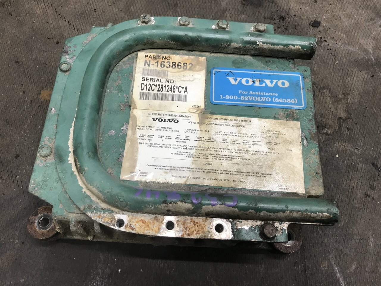 N-1638682 | Volvo VED12 ECM | Engine Control Module for Sale