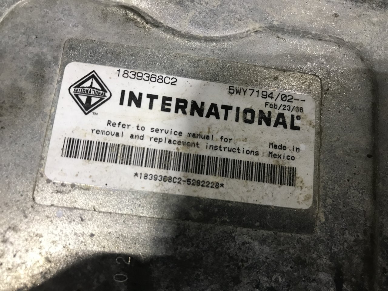 1839368C2 | International VT365 ECM | Engine Control Module for Sale
