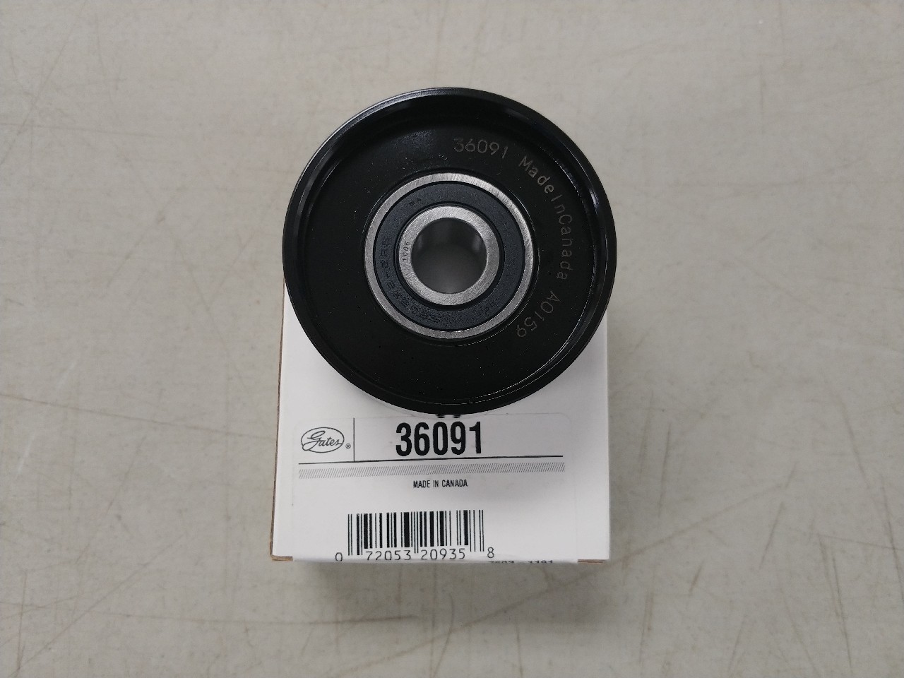 Size Chart Gates DriveAlign Belt Drive Idler/Tensioner Pulley NBH 36859 ...