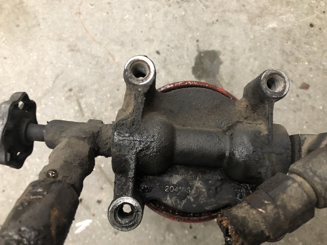 Detroit 60 SER 12.7 Engine Water Filter Base for Sale