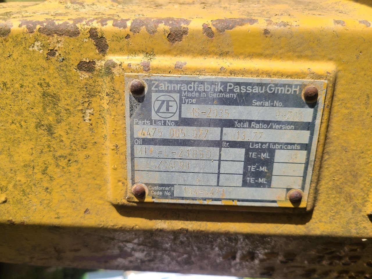 154-5471 | CAT 416C Axle Assembly for Sale