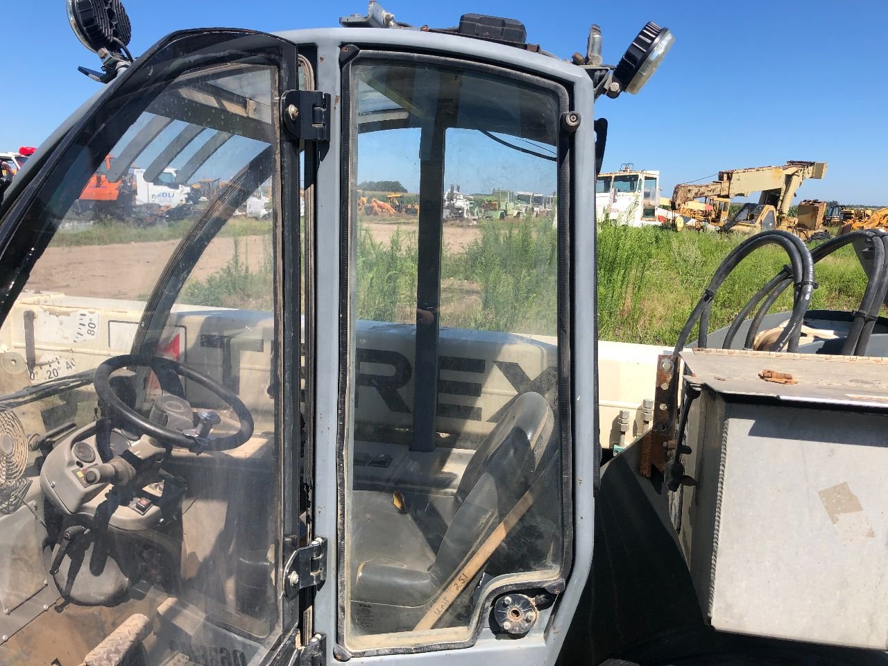 07.0723.0166 | Terex TX-5519 Back Glass for Sale