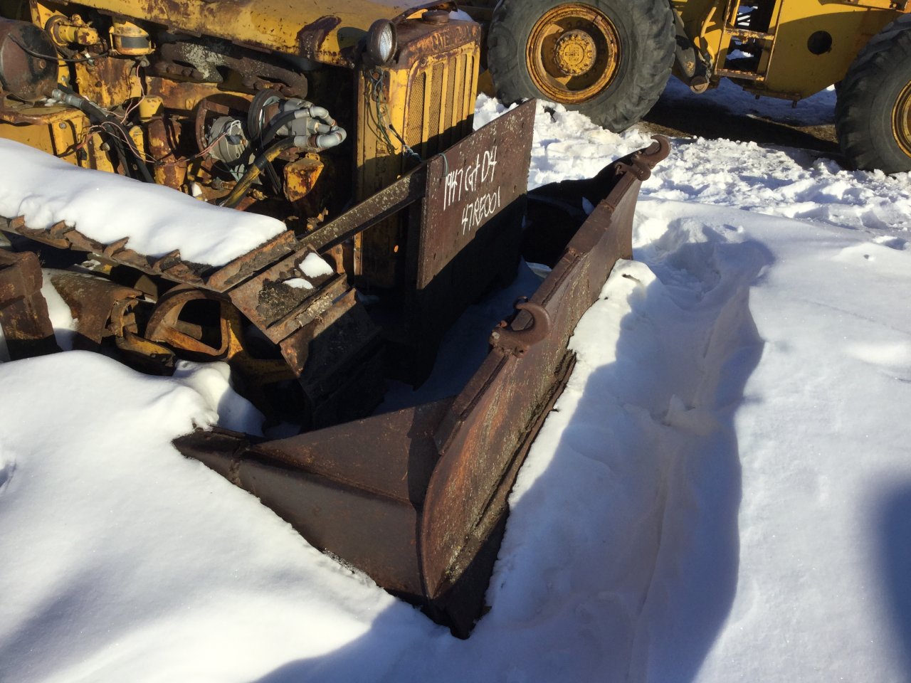 CAT D4 Blade for Sale