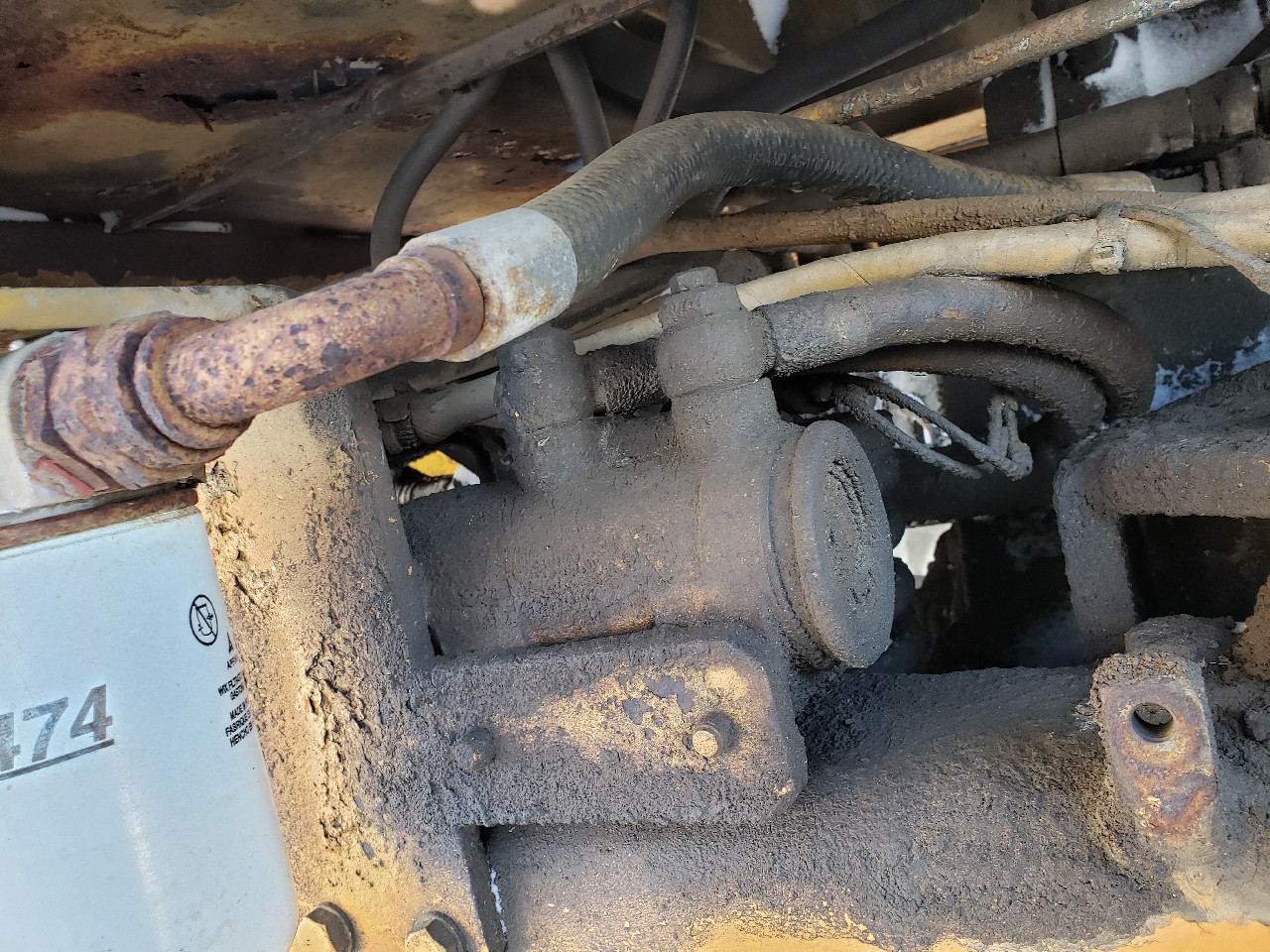 79065031 | Fiat-Allis FR10B Brake Master Cylinder for Sale