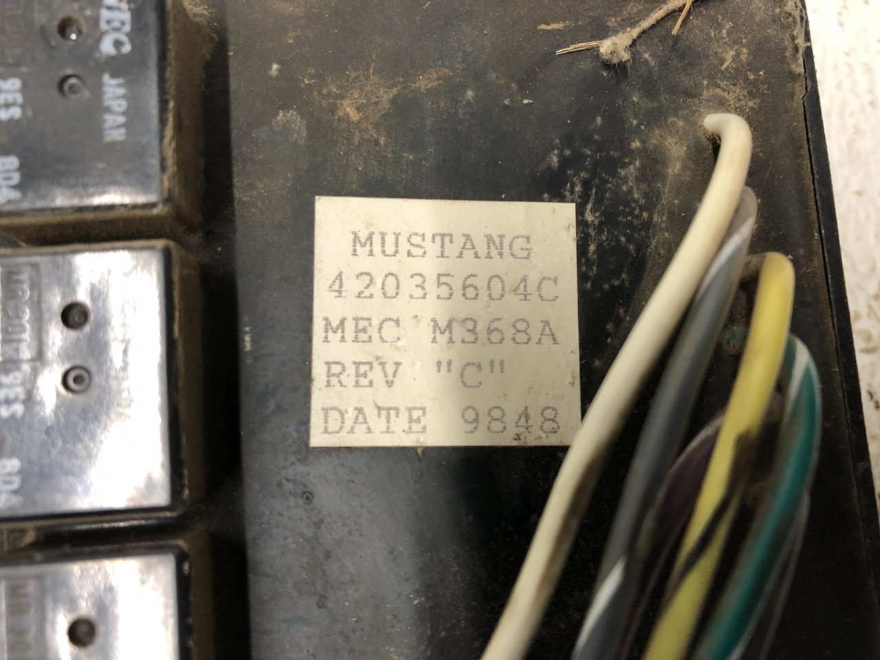 42035604C | Mustang 2040 Control Module for Sale