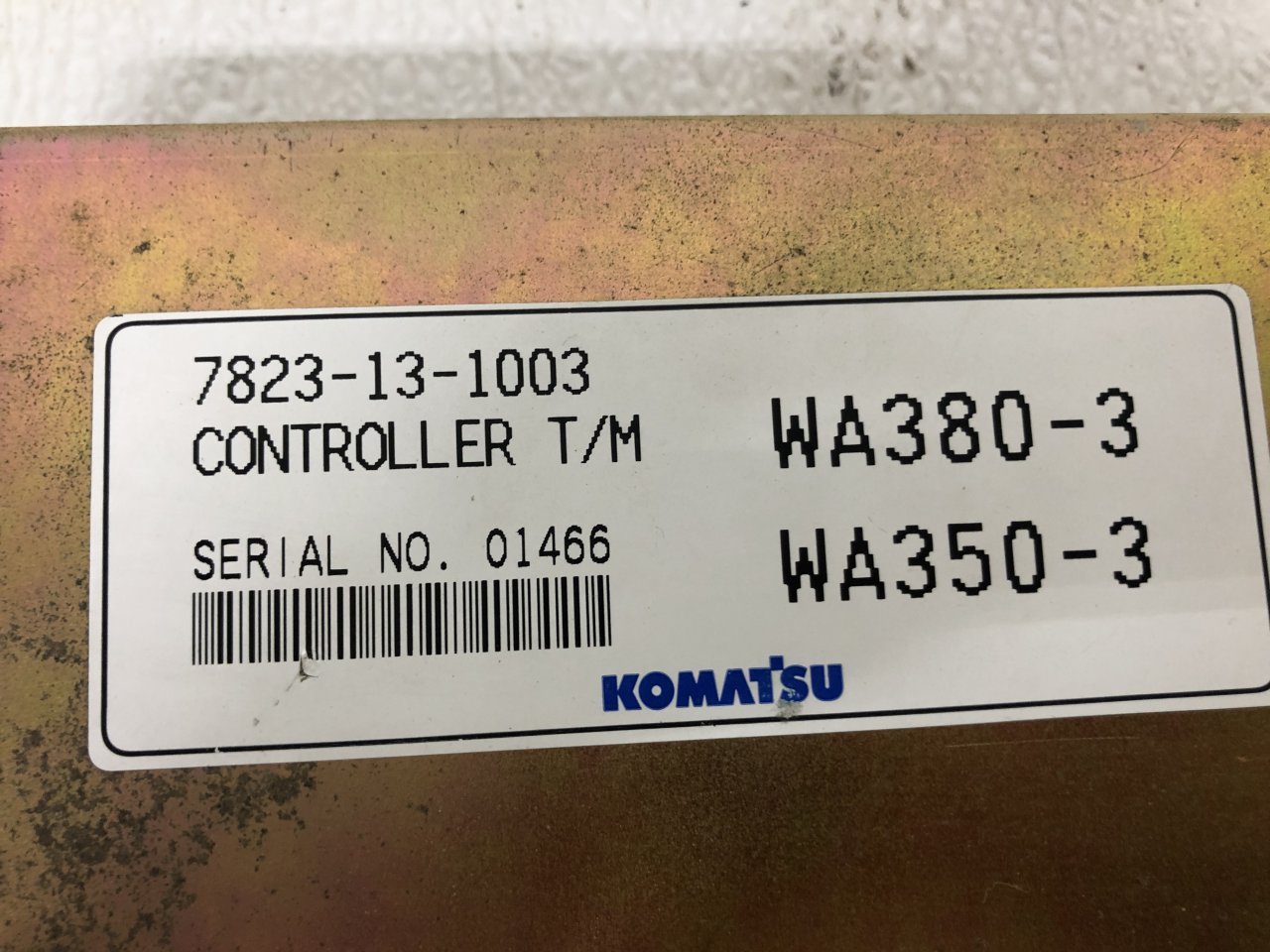 7823-13-1003 | Komatsu WA380-3MC Control Module for Sale