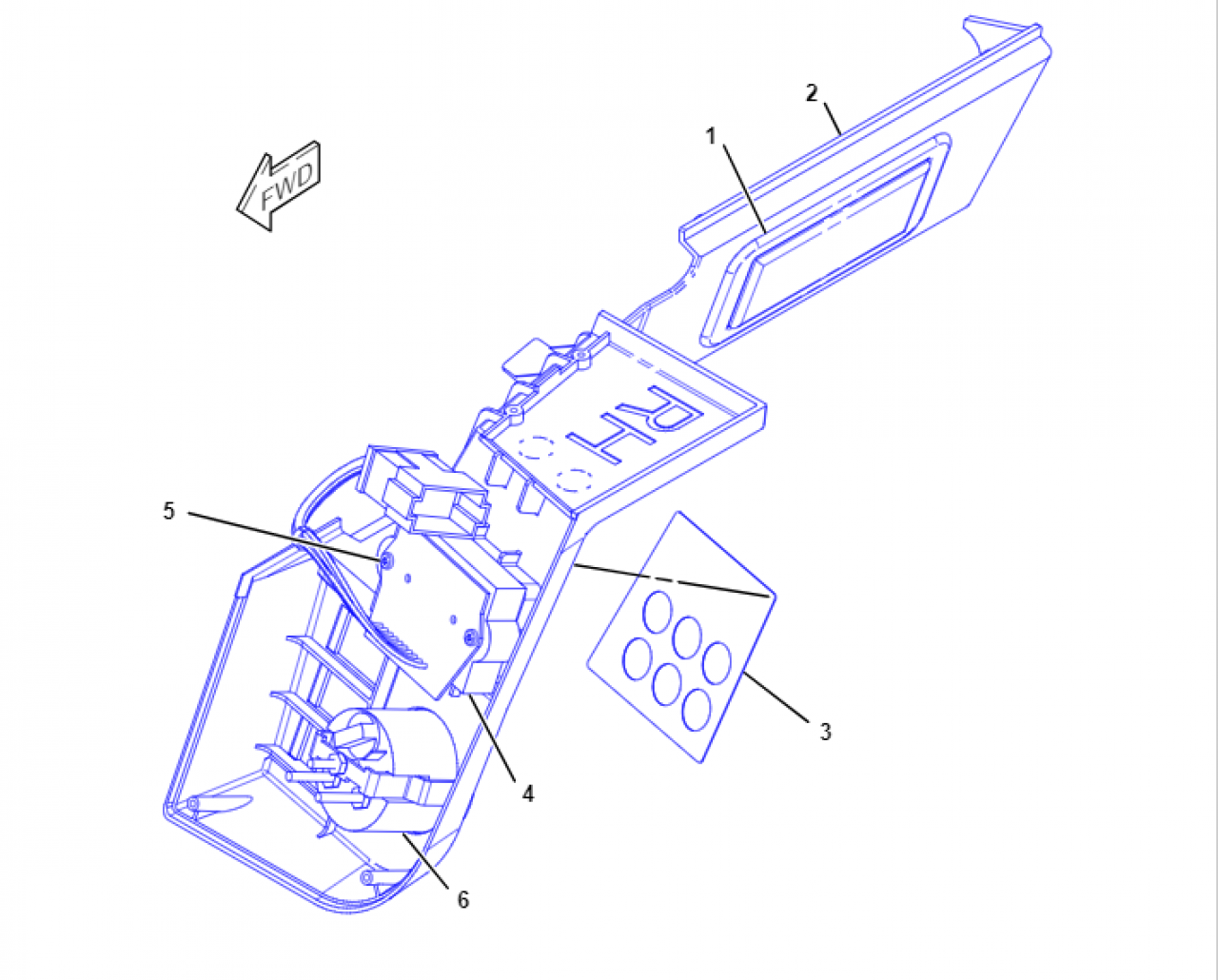 216-4713 | CAT 247B Dash Panel for Sale
