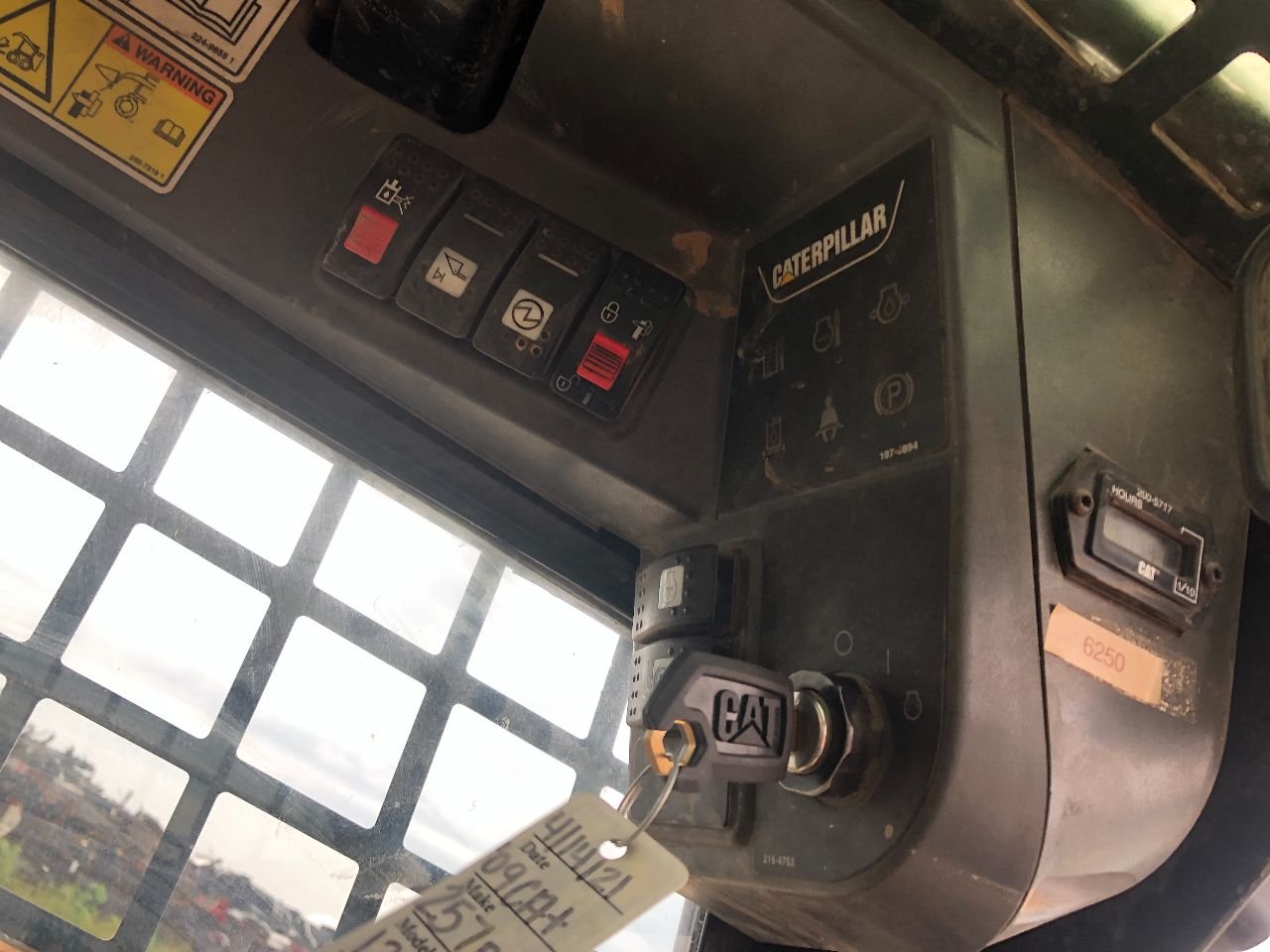 216-4712 | CAT 257B2 Dash Panel for Sale