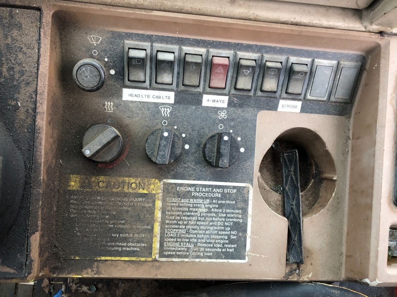 John Deere 544G Dash Panel for Sale