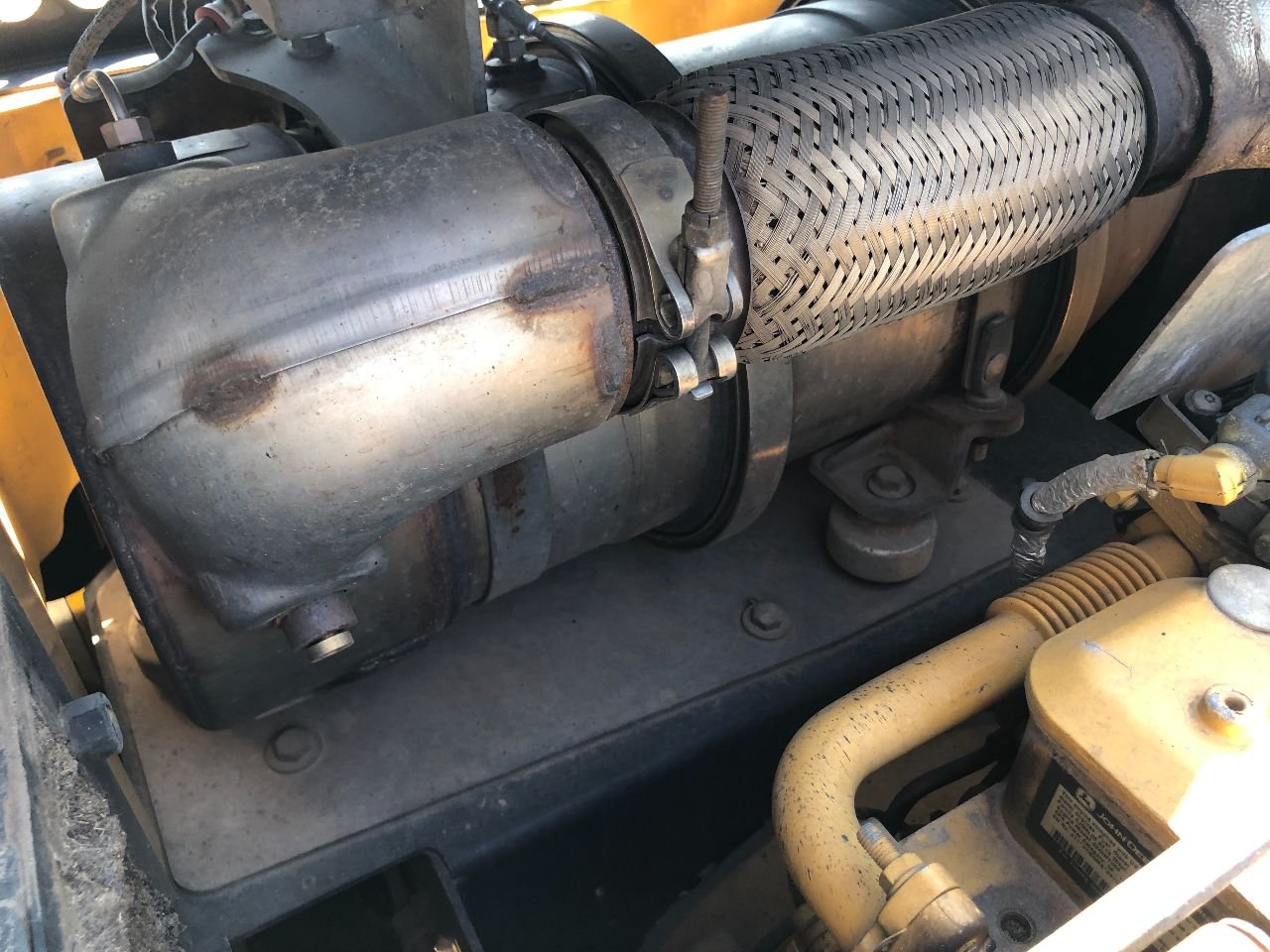RE544860 | John Deere 180G Exhaust DPF Assem for Sale