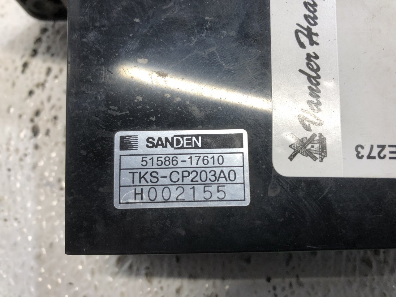 51586-17610 | CAT 314C Heater & AC Control for Sale