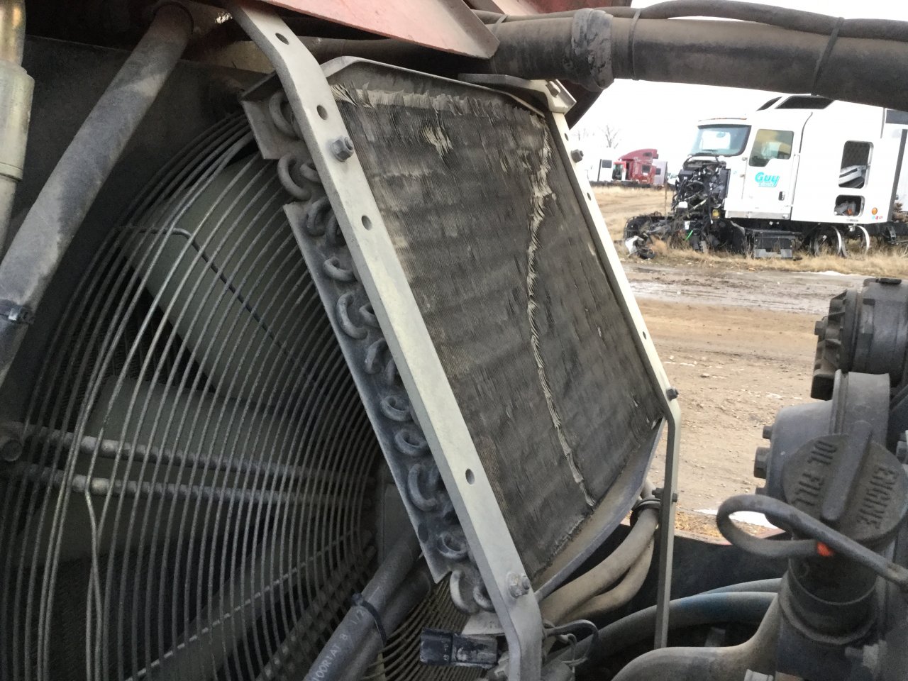 Link-Belt L130 Equip Air Conditioner Condensor for Sale