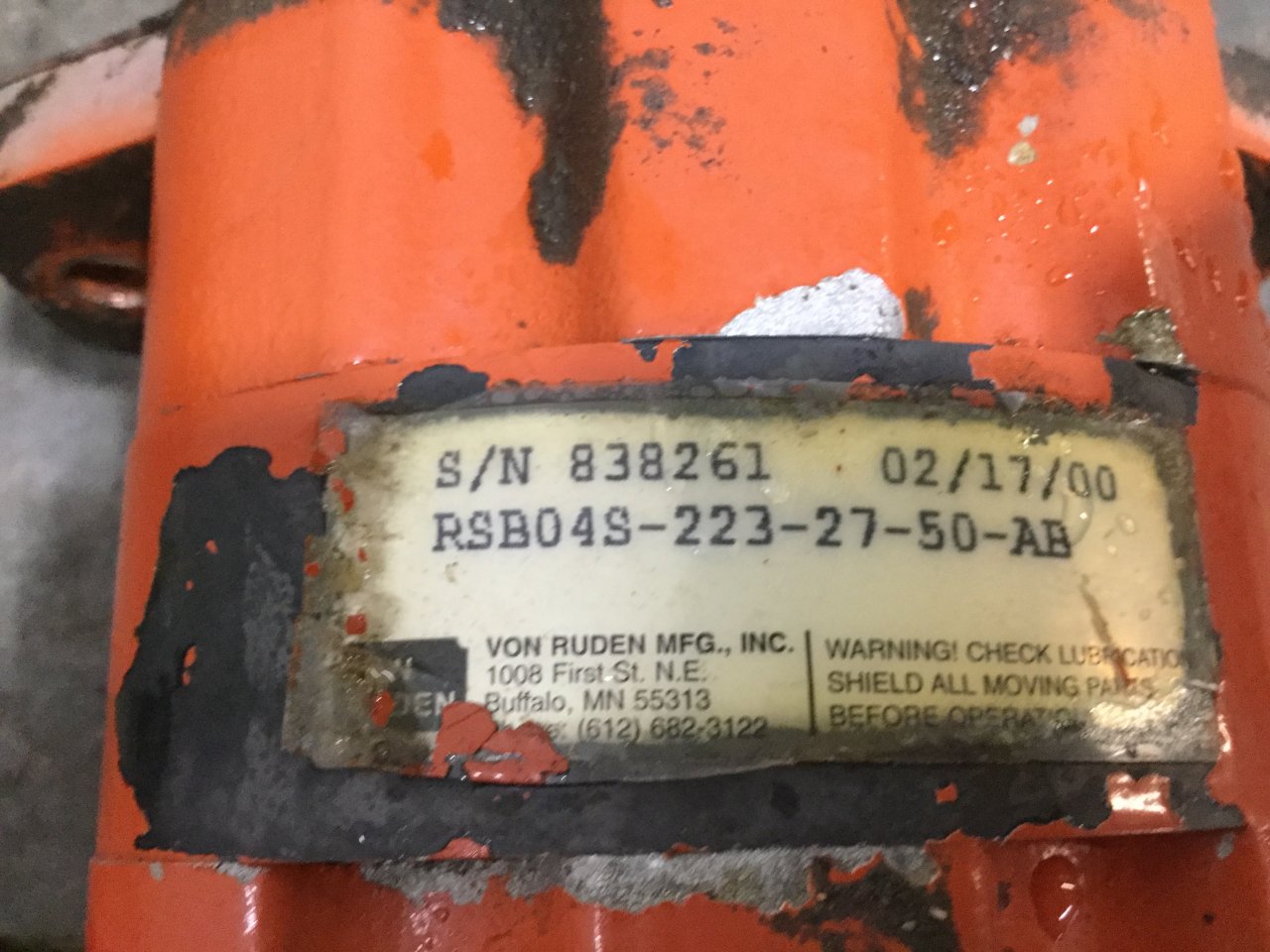 Snorkel TB-A60 Hydraulic Motor for Sale