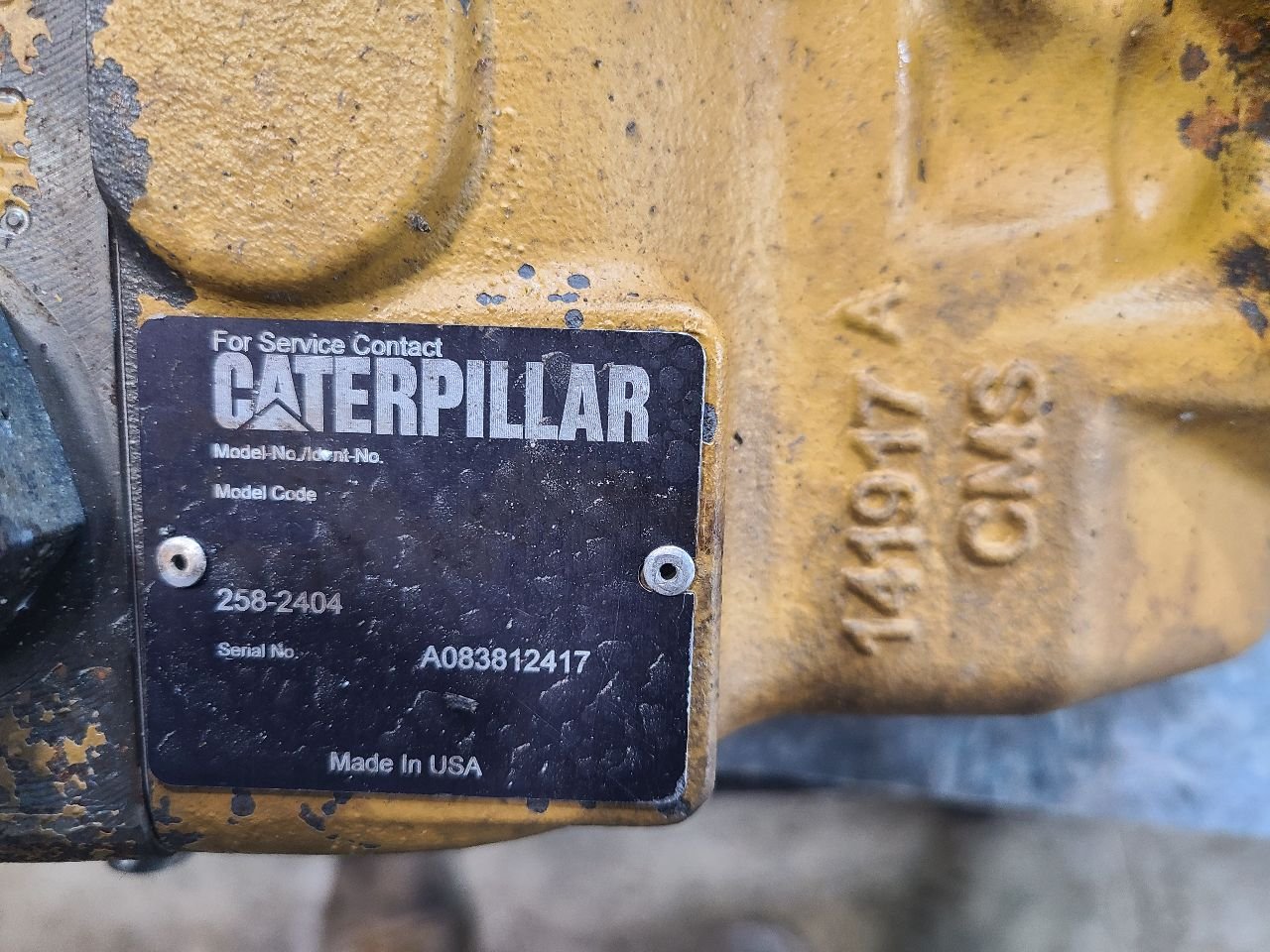 258-2404 | CAT 262C Hydraulic Pump for Sale