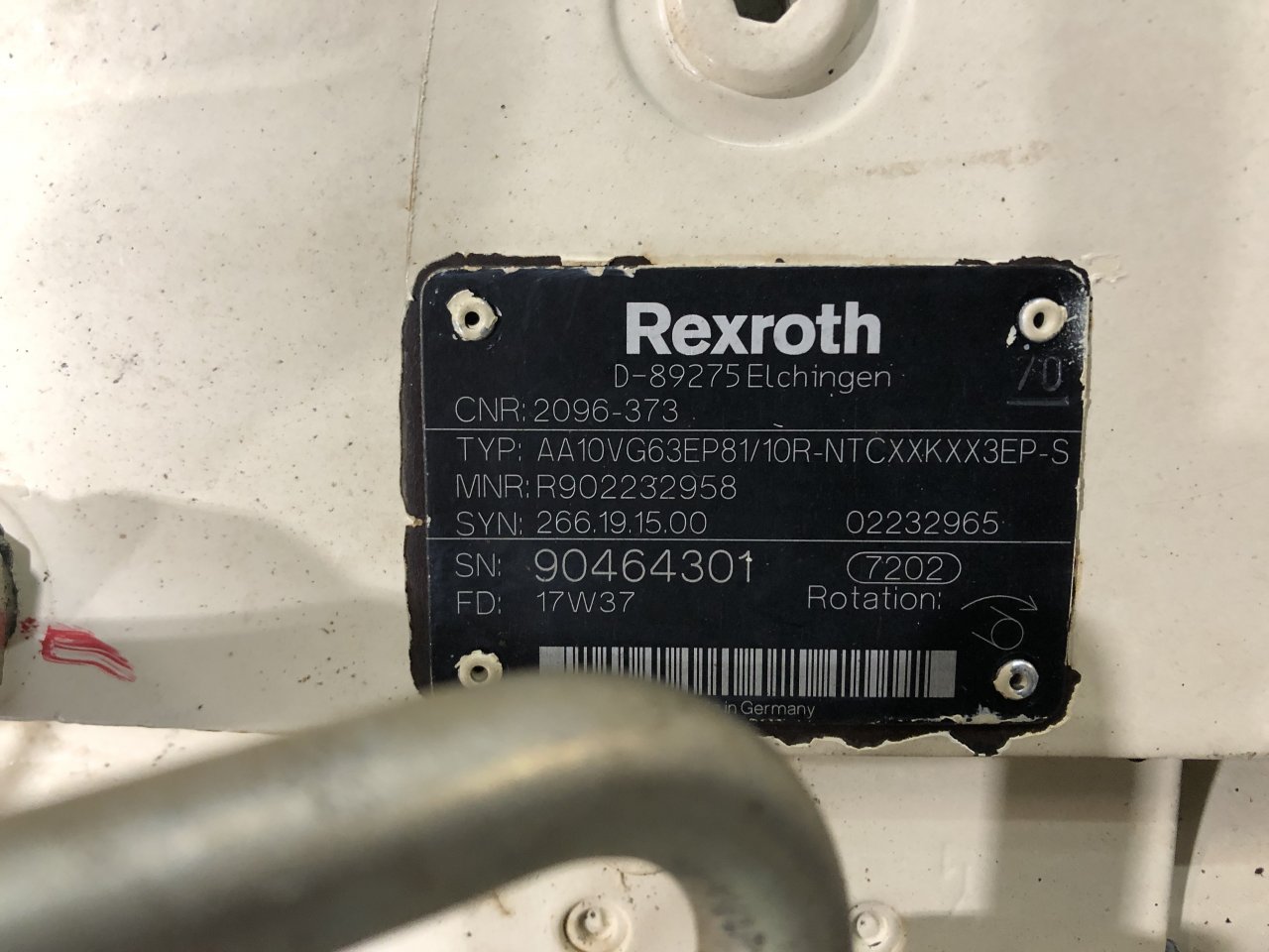 2097-127 | ASV RT120 FORESTRY Hydraulic Pump for Sale