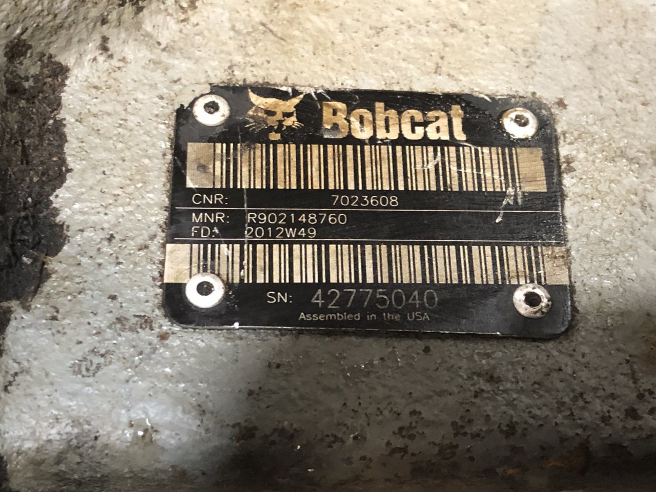 7023792 | Bobcat S850 Equip Hydrostatic Pump for Sale