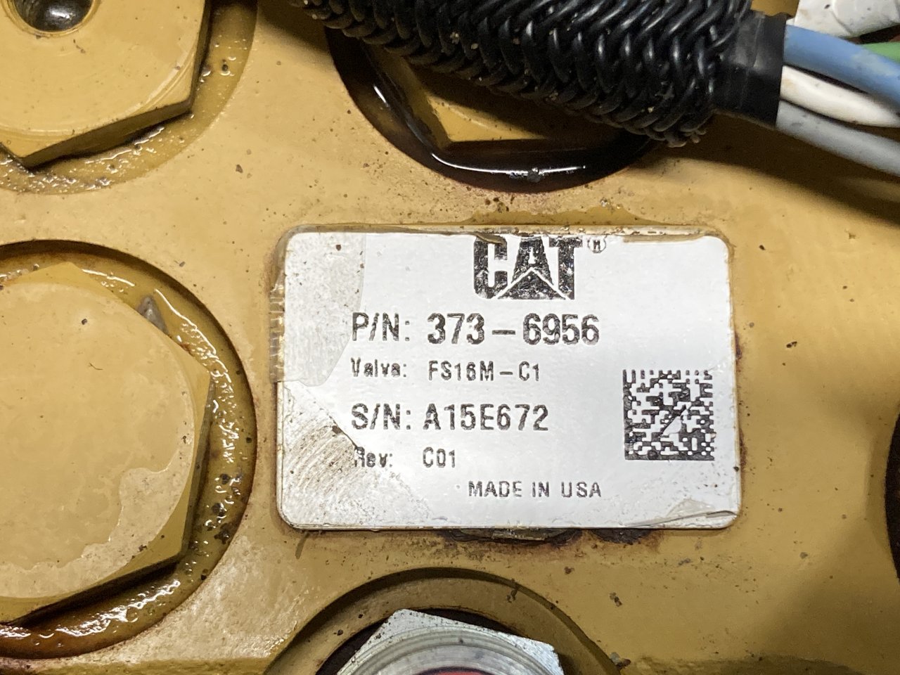 373-6956 | CAT 299D Hydraulic Valve for Sale
