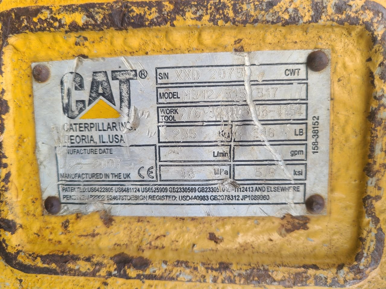 276-3220 | CAT 315BL Quick Coupler for Sale