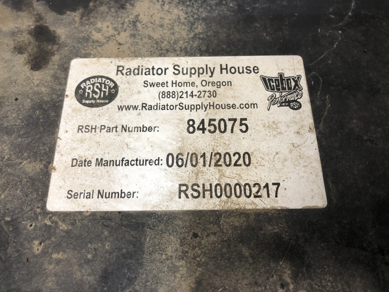 A184453 | Case 62-1 Radiator for Sale