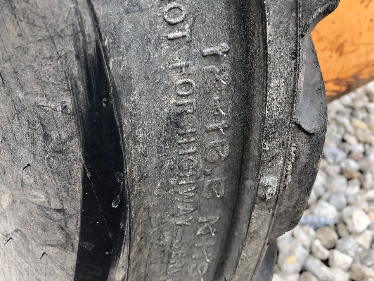 Case 1845C Tire and Rim for Sale