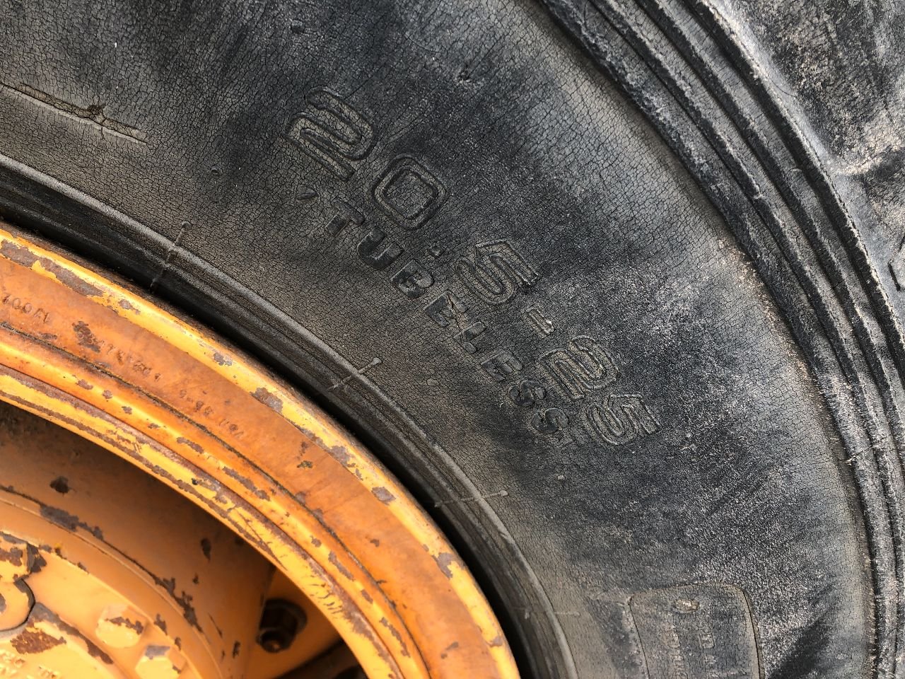 Case 621C Tire and Rim for Sale