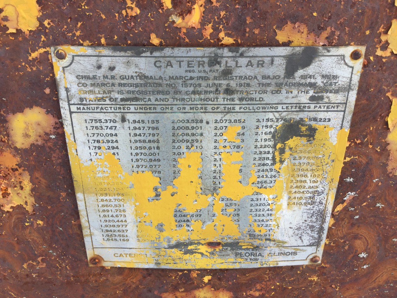 CAT D4 Equipment Parts Unit for Sale