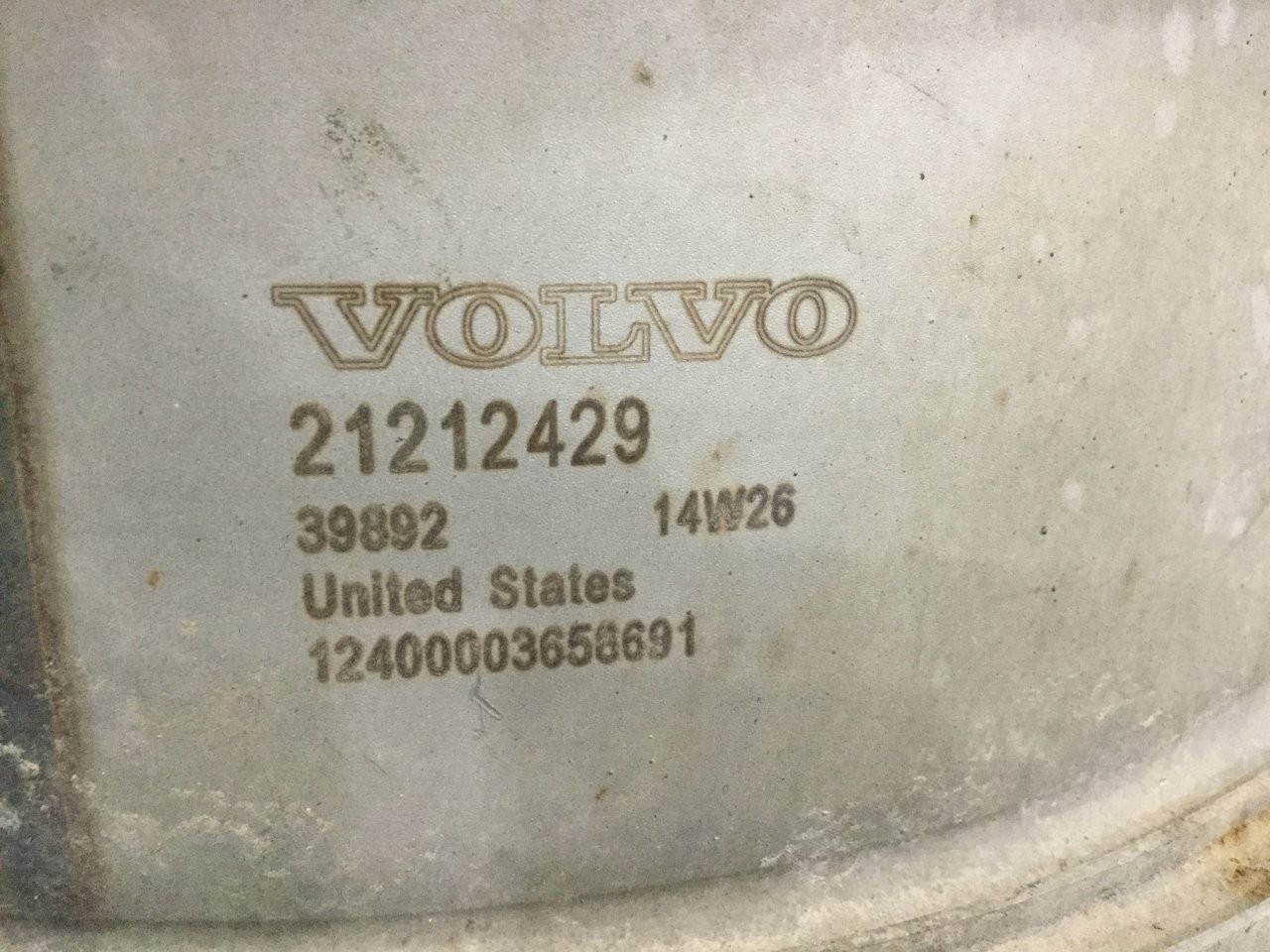 21212429 | Volvo D13 Exhaust DPF Filter for Sale