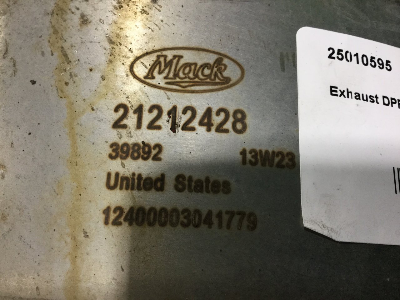 21212428 | Mack MP7 Exhaust DPF Filter for Sale