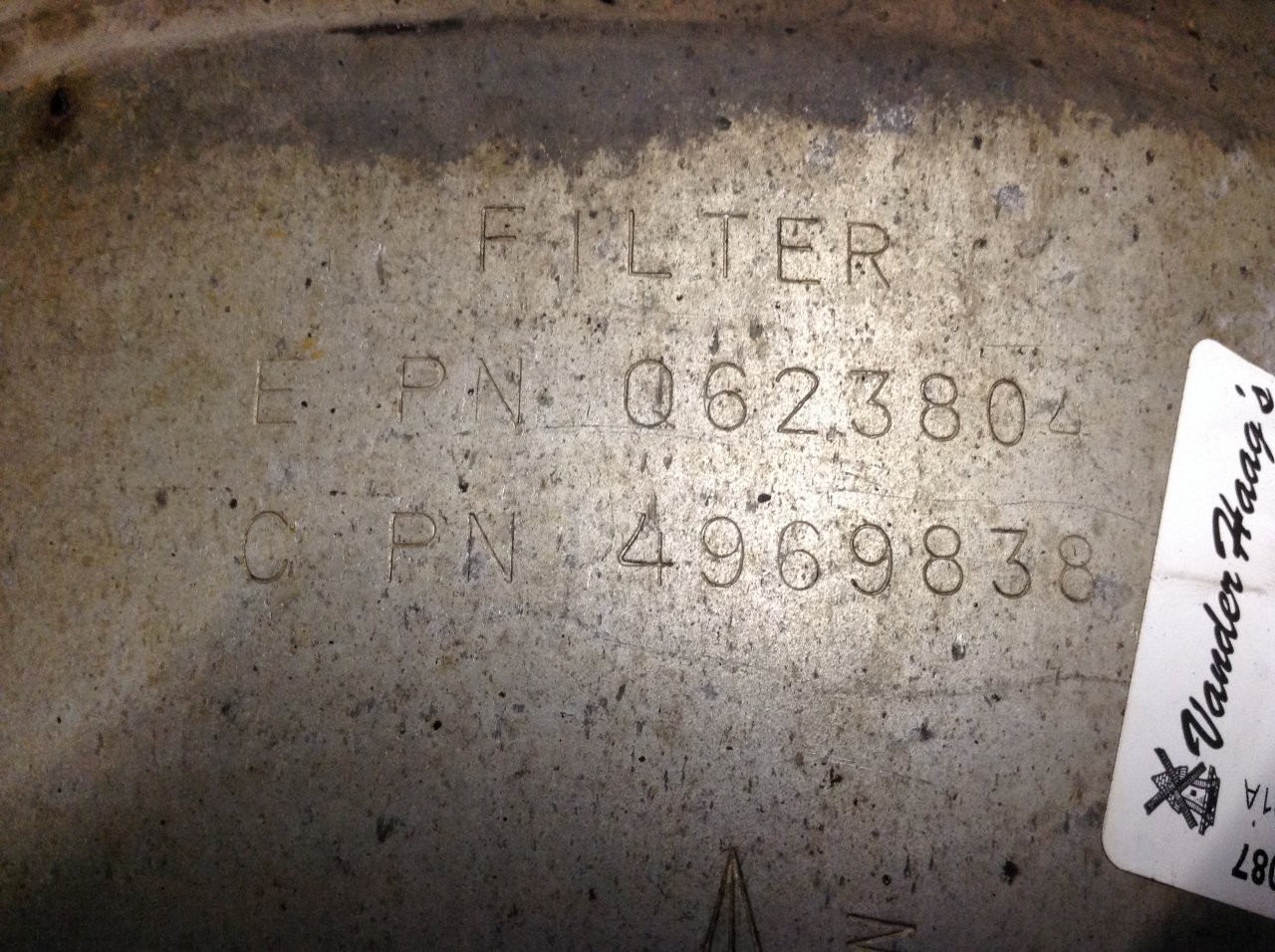 Paccar PX8 Exhaust DPF Filter for Sale