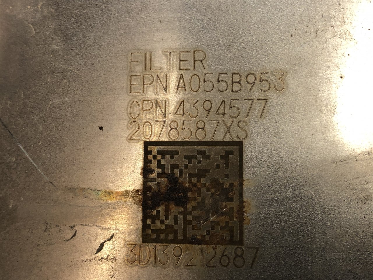 A055B953 | Cummins X15 Exhaust DPF Filter for Sale