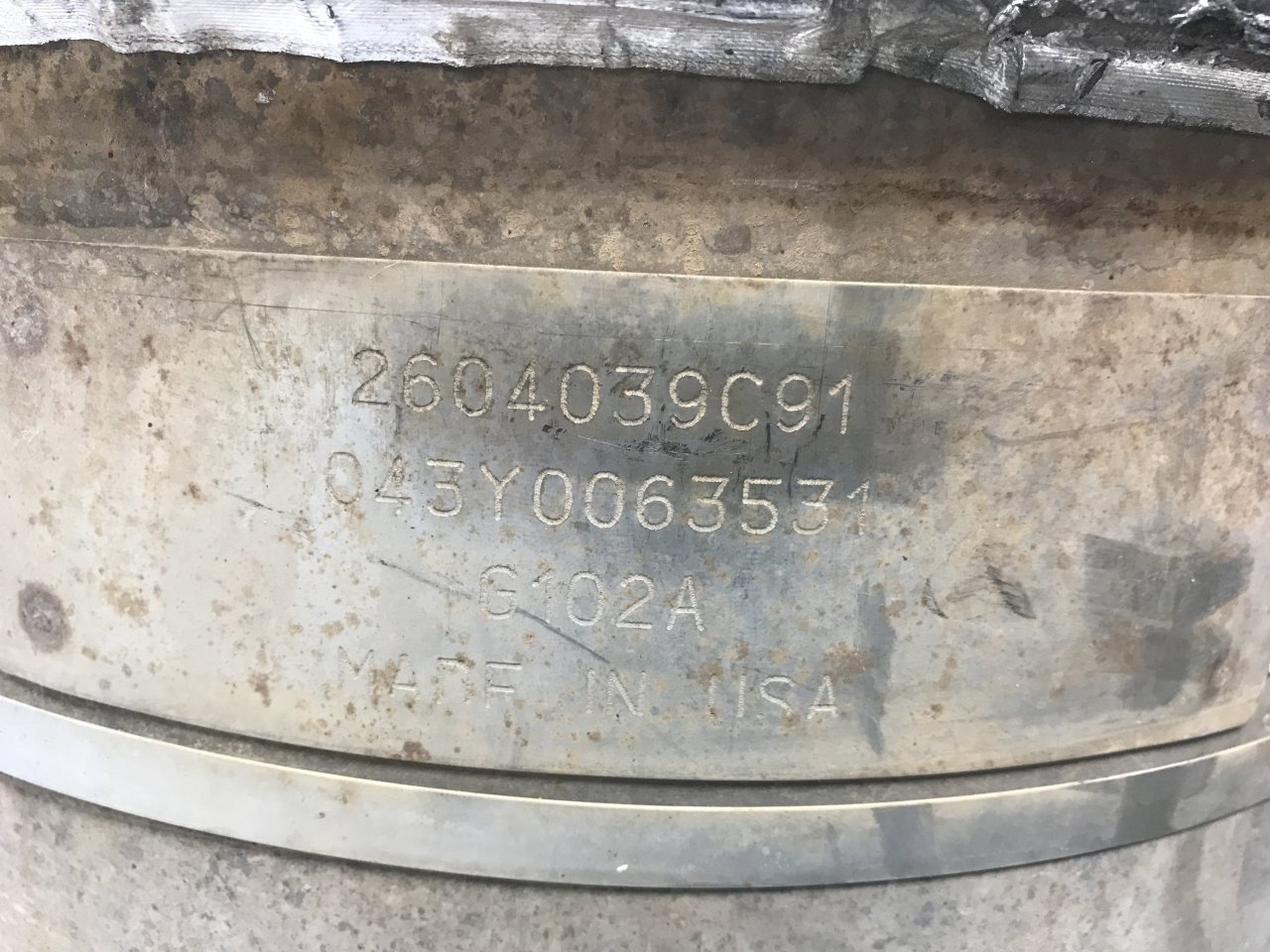 2604039C91 | International MAXXFORCE 11 Exhaust DPF Inlet for Sale