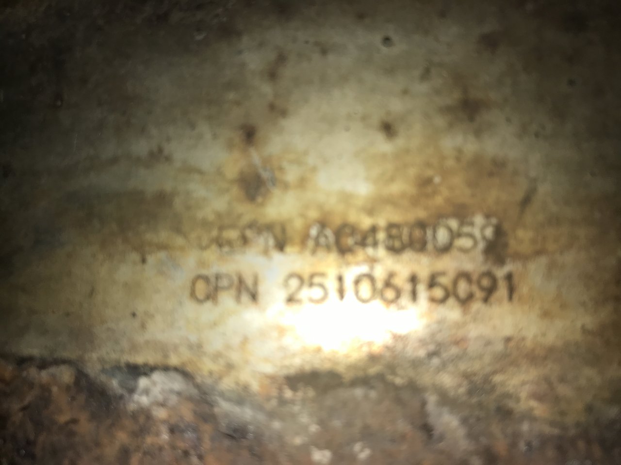 2510615C91 | International N13 Exhaust DPF Inlet for Sale